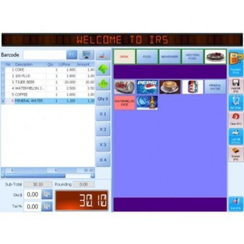 IRS F &B POS System - Advance Version (POS System / Pos Software ...