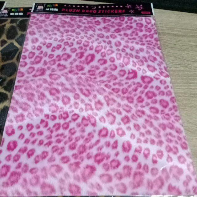 (sabah) PLUSH DECO STIKER TIGER / STIKER CORAK HARIMAU UNTUK PELBAGAI ...