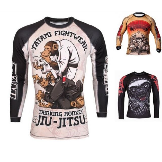 MMA UFC Shirt Tight Compression Body Cutting | Shopee Malaysia