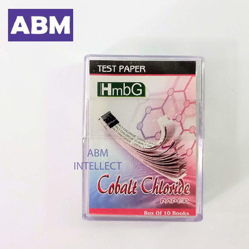 Cobalt Chloride Indicator Paper / Humidity Test Paper, HmbG (200 Strips ...