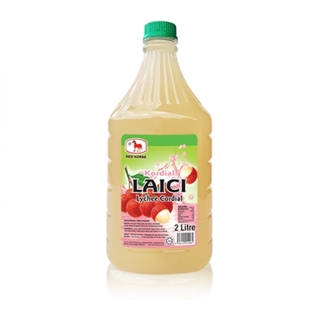 Red Horse Cordial Syrup 2L Lychee | Shopee Malaysia