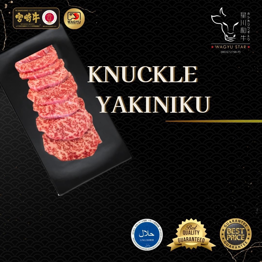 3 best selling A5 Wagyu premium yakiniku combo 650-700g | Shopee Malaysia