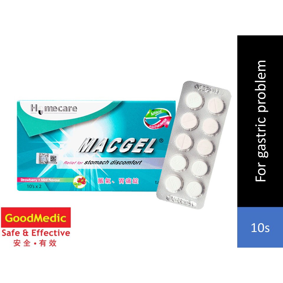 Macgel Tablet (10s) | Shopee Malaysia
