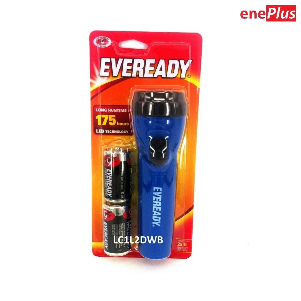 [100% Genuine] Eveready Opp LED Light include 2D Size Batteries (LC1L2DWB) | Shopee Malaysia