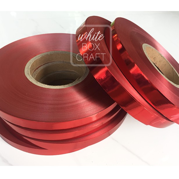 Floating Ribbon Red 18 Mm 200 Yards Long Large Roll | Shopee Malaysia