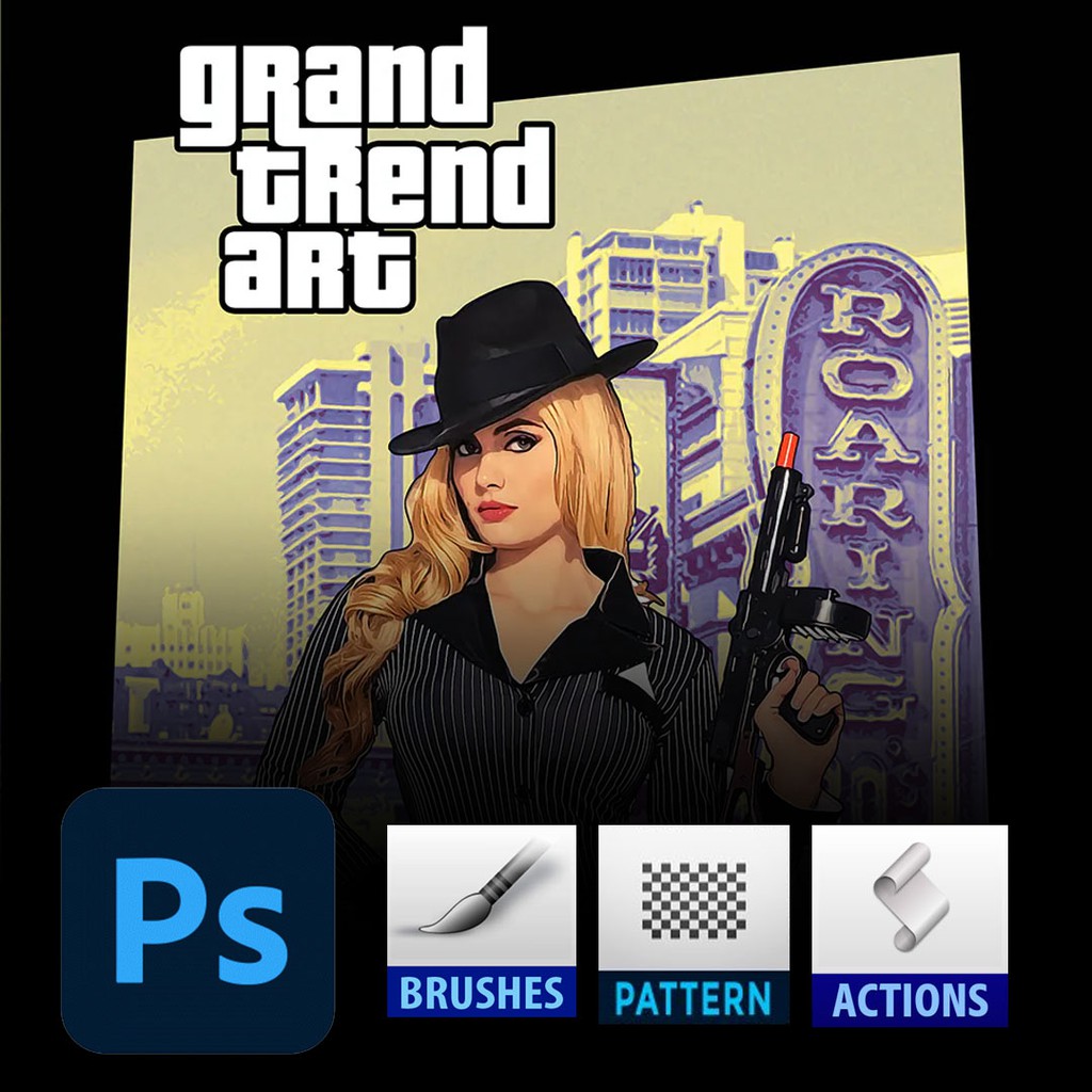 Photoshop Effect- GTA Photoshop Action | Shopee Malaysia