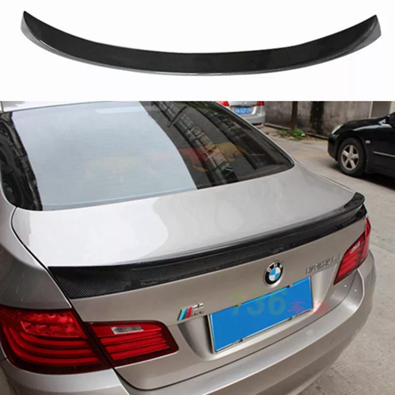 F18 AC style carbon fiber black rear wing spoiler for BMW 5 series F10 ...