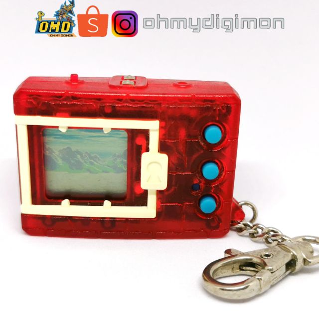 [EKSKLUSIF] DIGIMON VPET V4 RED TRANSPARENT ORIGINAL BANDAI | Shopee ...