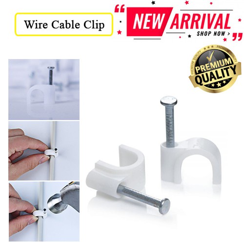 PVC Electric Wire Cable Clip Wall Clip Electrical Wire Clip (Price Per ...