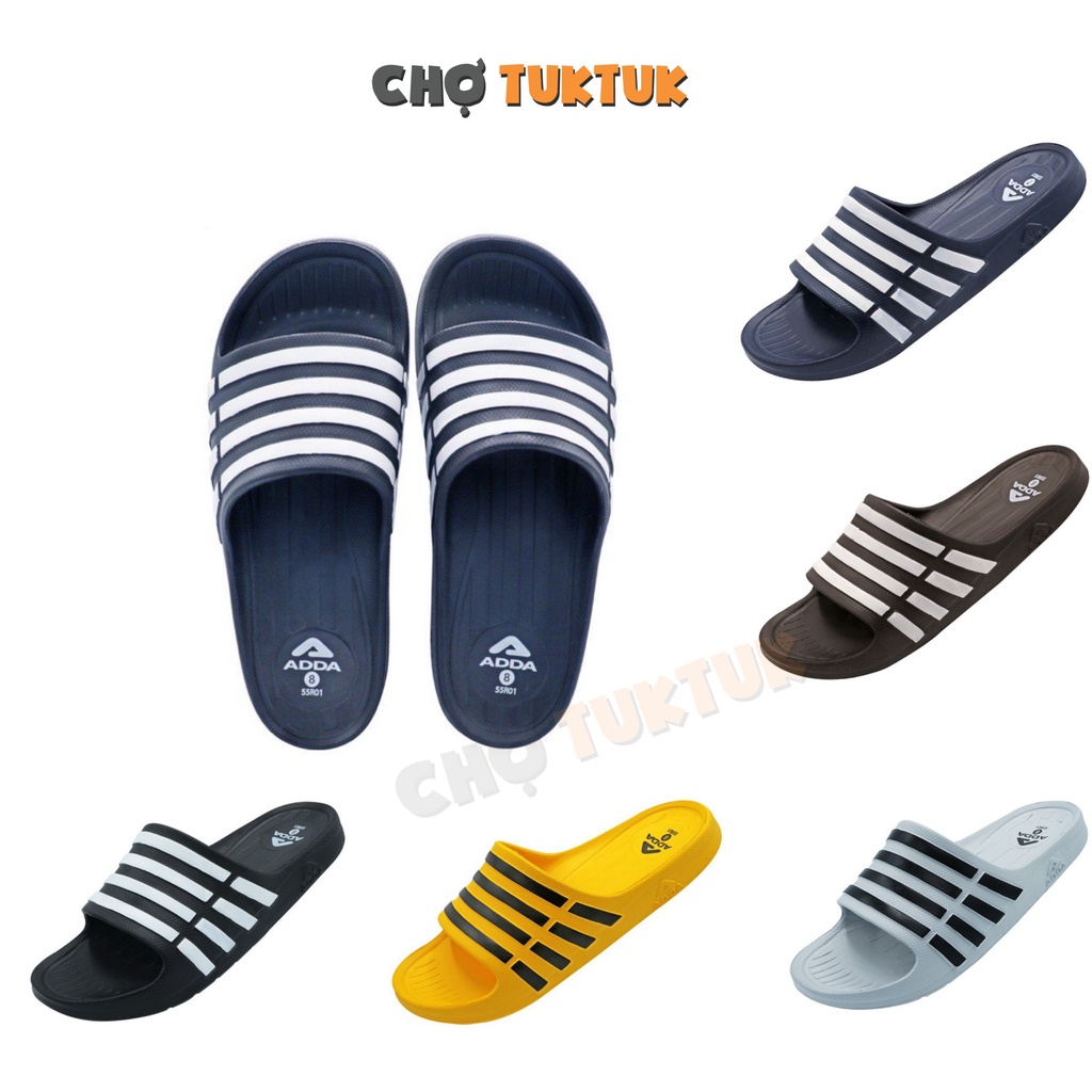 Adda Men's Thai Sandals with Cross Straps 55R01M /5TD22(36 - 43 ...