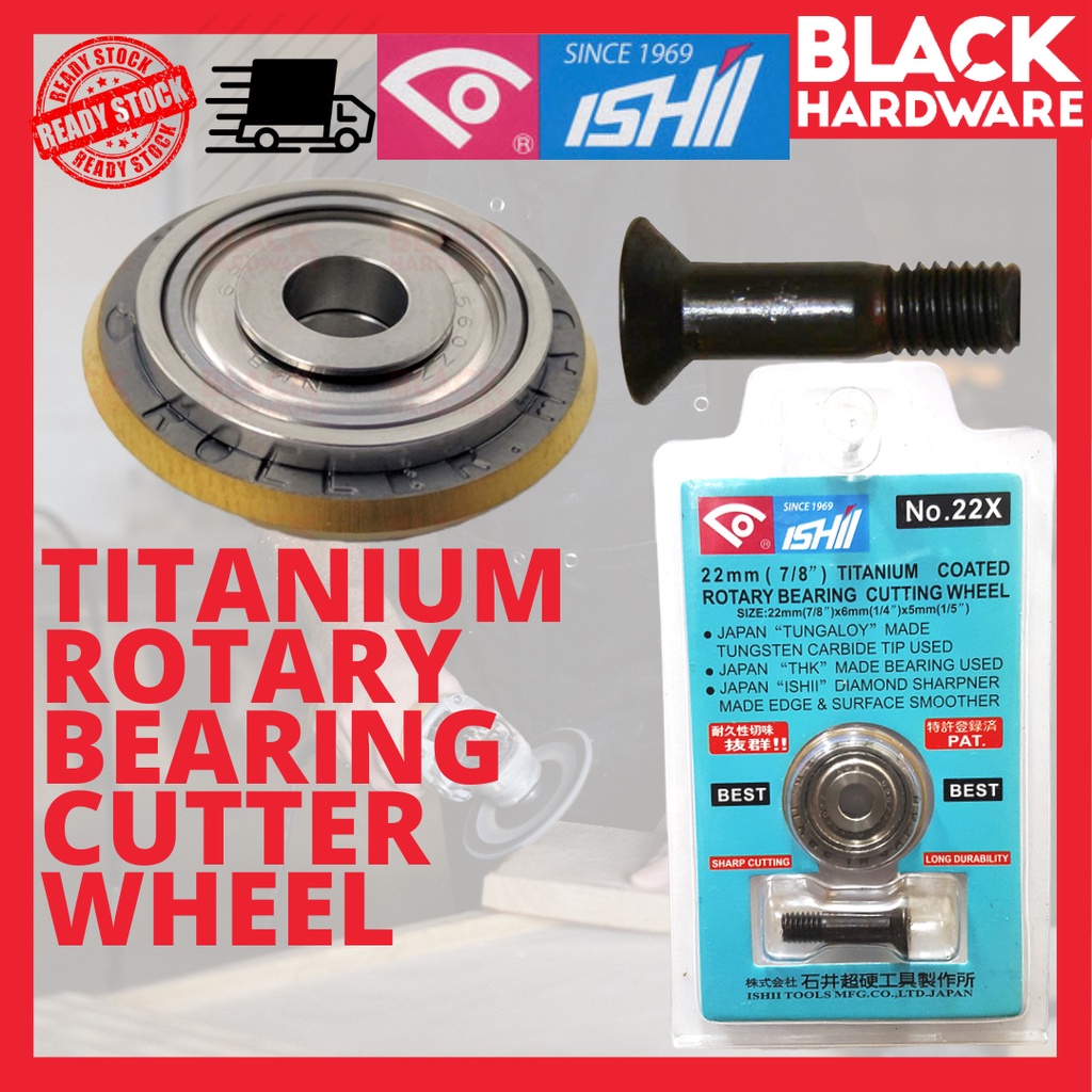 BLACK HARDWARE ISHIL Ceramic Tile Mozek Mata Cutter Cutting Machine Blade Mesin Potong TileS ...