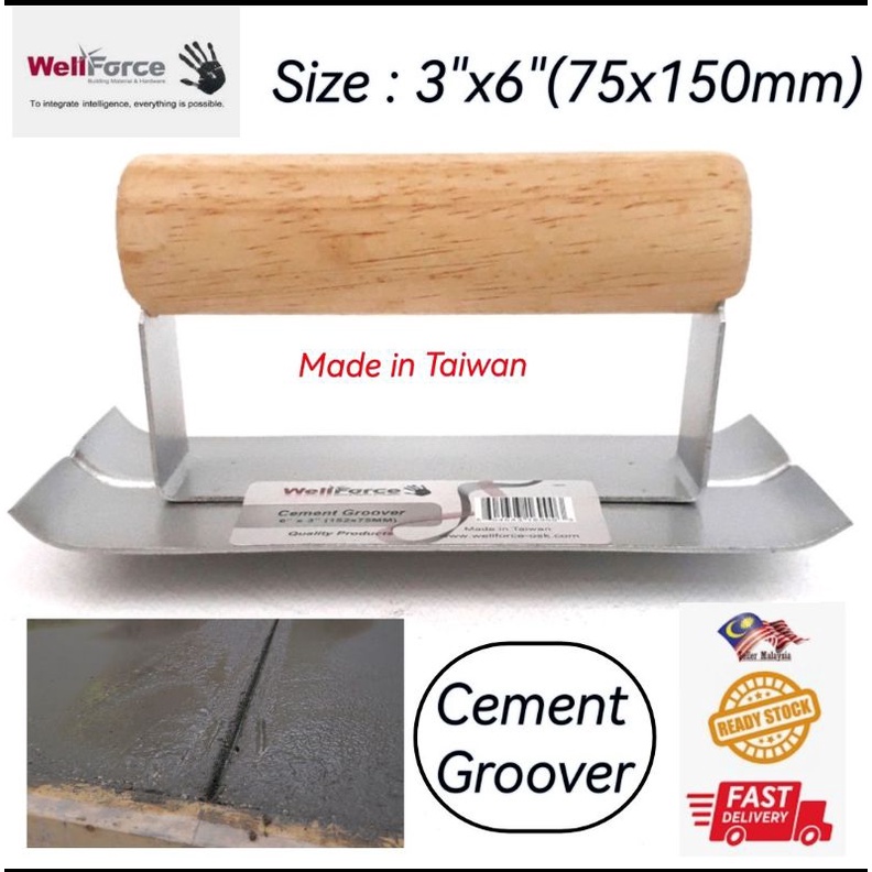 [Made In Taiwan] #16900 WellForce Cement Groover For Plaster, Wall ...
