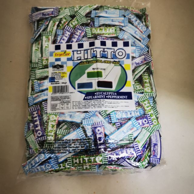 FRONTIER HITTO DOUBLE LAYER COOL CHEWY CANDY 900G | Shopee Malaysia