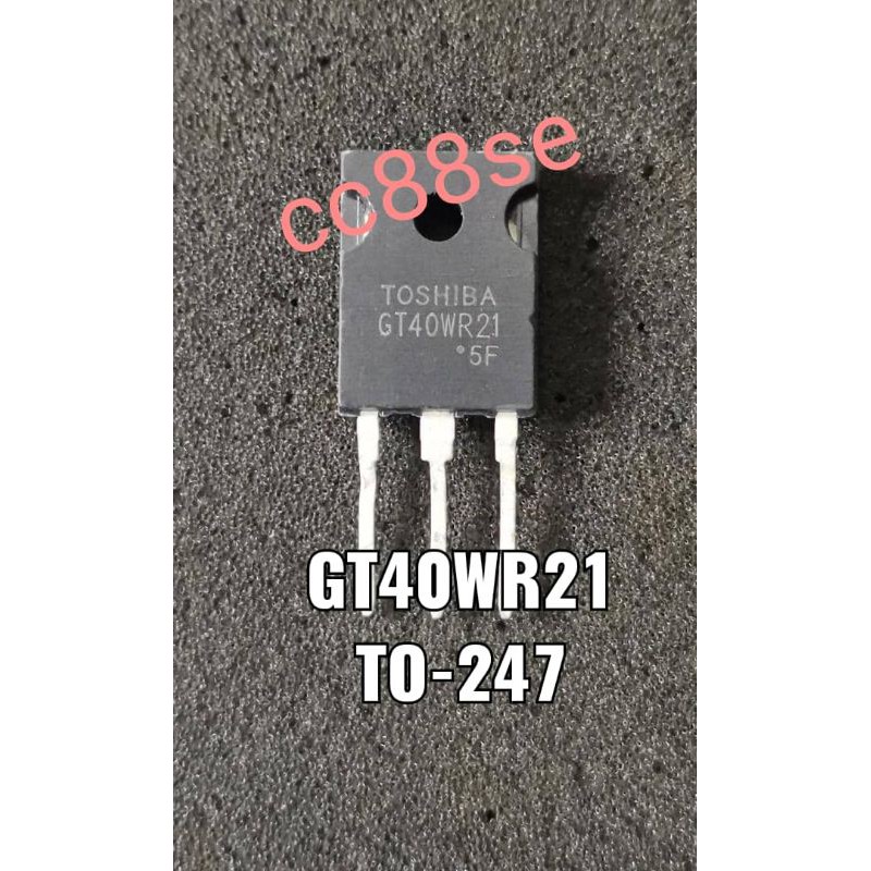 GT40WR21 40WR21 TO-247 IGBT POWER MOSFET TRANSISTOR TOSHIBA | Shopee ...
