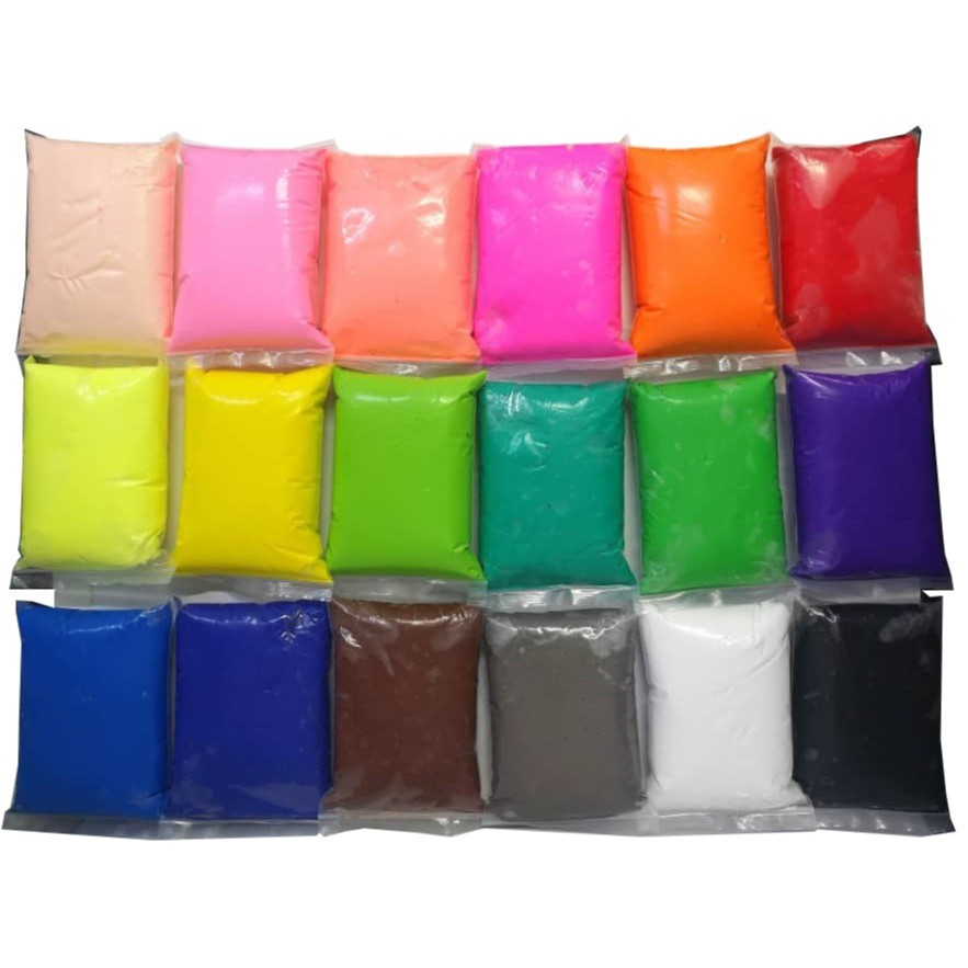 Light Clay Air Dry Polymer Plasticine Modelling Clay 80gm (Non Toxic ...