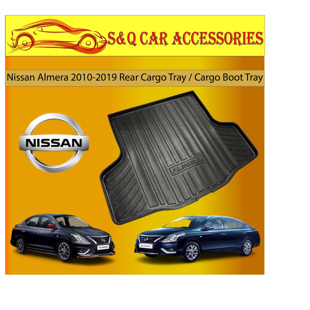 Nissan Almera 2010-2019 Rear Cargo Tray / Cargo Boot Tray | Shopee Malaysia