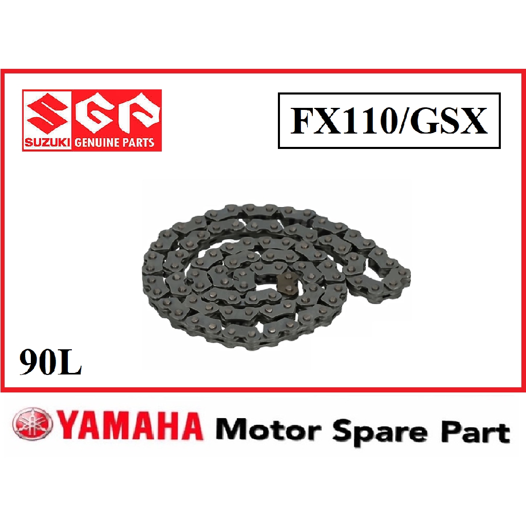 SUZUKI GSX TIMING CHAIN 90L // FX110 FX-110 FX 110 GSX CAM CHAIN TIMING CHAIN RANTAI KECIL ...