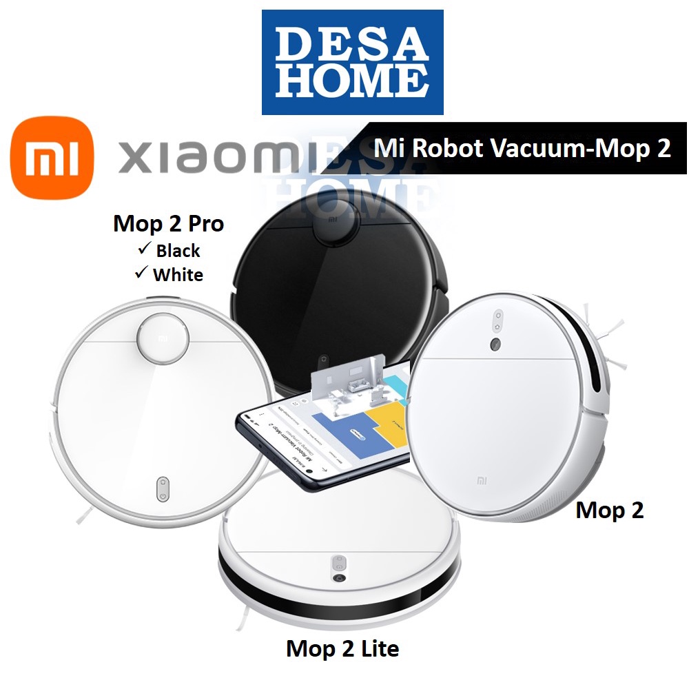 XIAOMI MOP 2 / LITE / PRO SERIES MI ROBOT VACUUM WHMOP2 / WHMOP2LITE ...