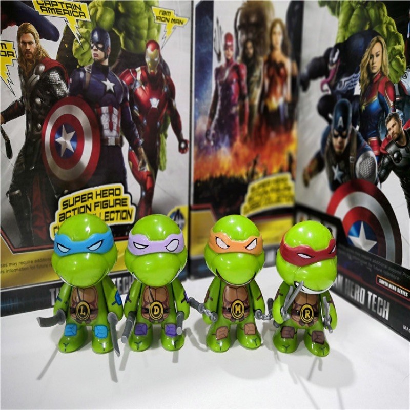 🔥Ready Stock🔥Superhero Ninja Turtles Cake Topper Decoration | Shopee ...