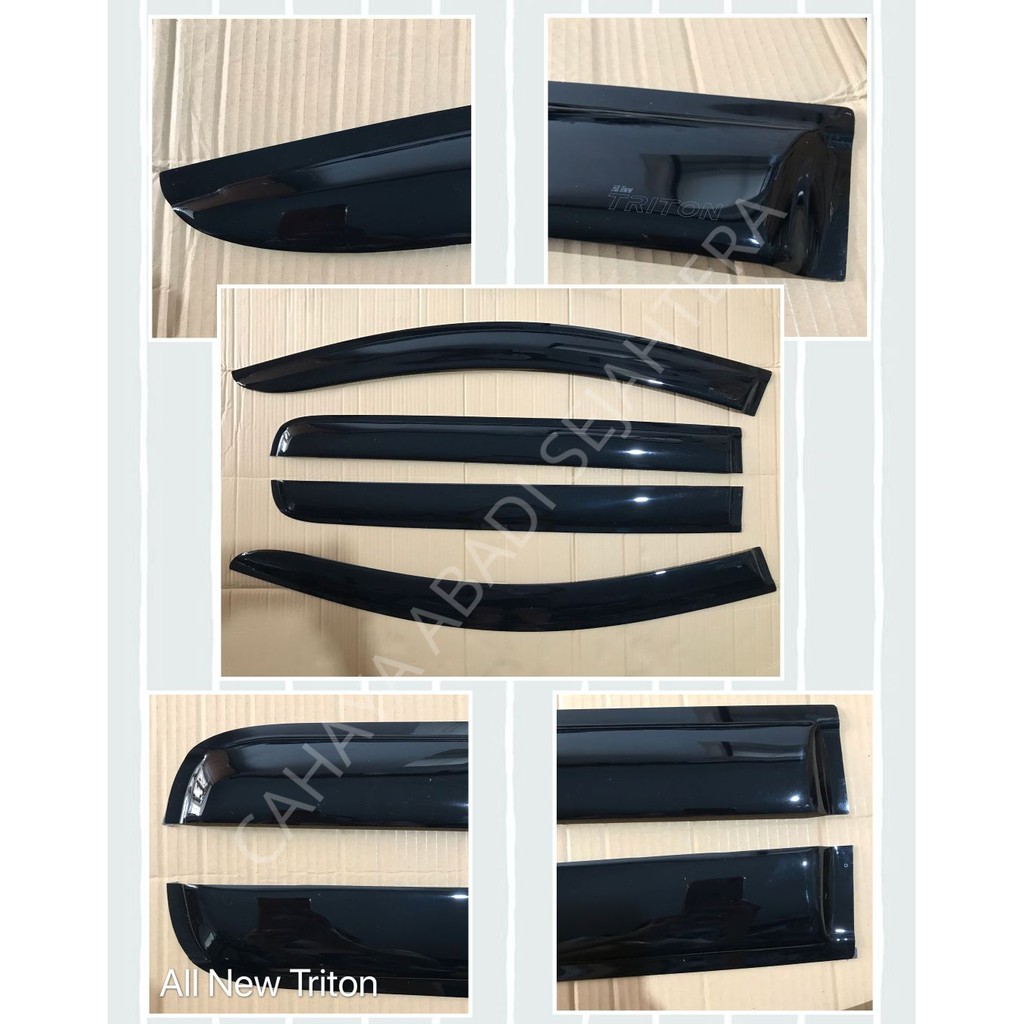 Mitsubishi All New Triton Slim Water Gutters | Shopee Malaysia