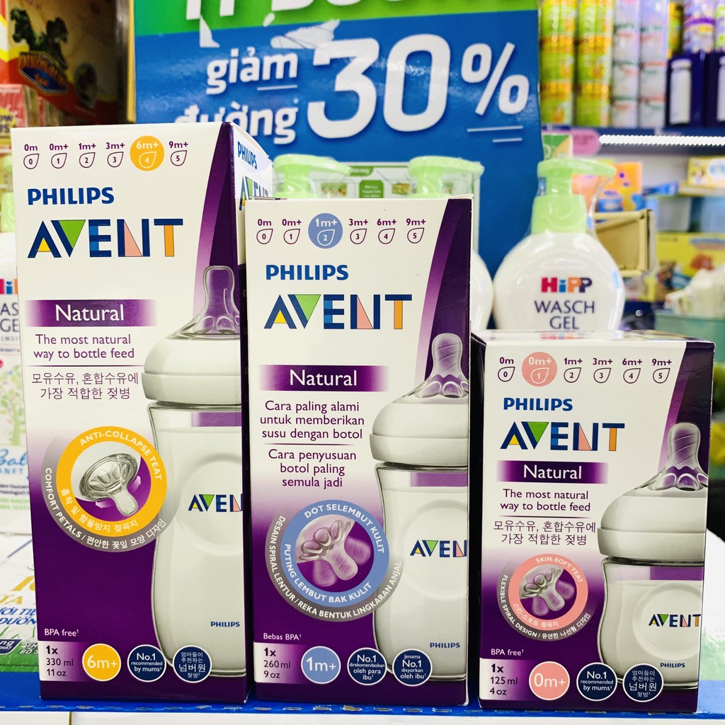 Philips Avent bottle of full size (125ml-260ml-330ml) | Shopee Malaysia