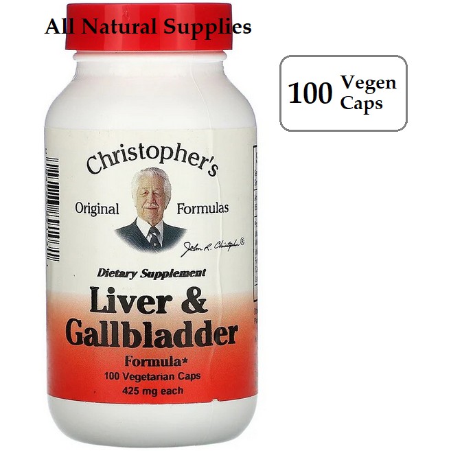 Christopher's Original Formulas, Liver & Gallbladder Formula, 425 mg, 100 VegCaps | Shopee Malaysia