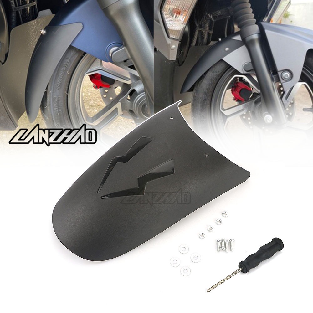 for YAMAHA NMAX v1 v2 Motorcycle Front Fender Mudguard Extender Pad ...