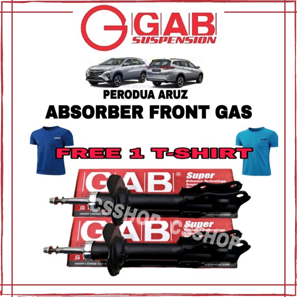 WK PERODUA ARUZ ABSORBER FRONT GAS NEW ORIGINAL GAB SUPER TECHNOLOGY ...