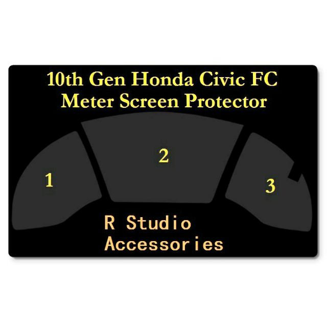 Honda Civic FC Meter Protector Films Speedometer | Shopee Malaysia