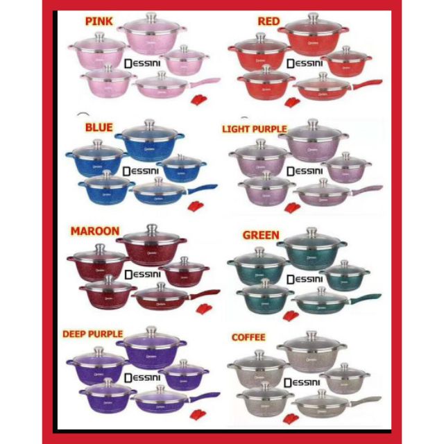 💥SALE💥 DESSINI 12 PCS SET | Shopee Malaysia