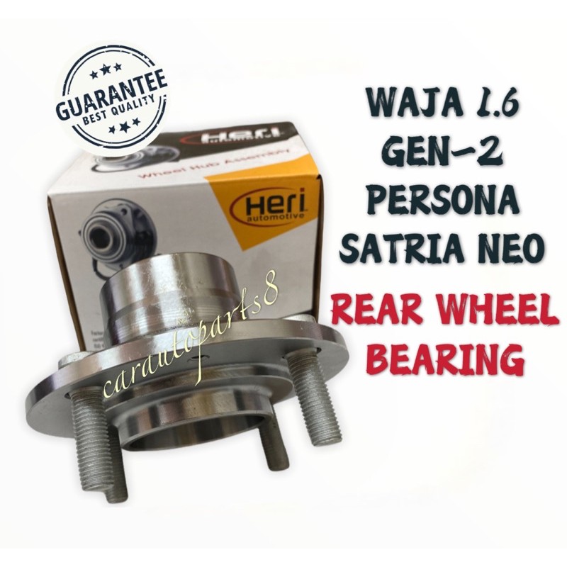 PROTON WAJA 1.6 GEN-2 PERSONA S/NEO REAR WHEEL BEARING WITH HUB ...