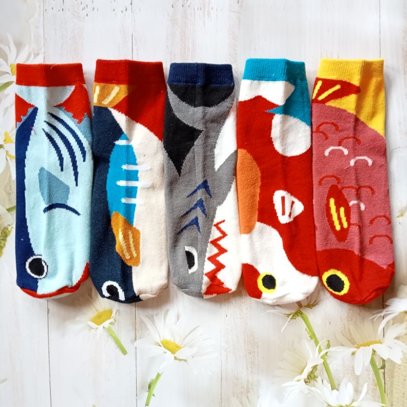 ️SHARK KOI FISH ️ Women Japan Sea Creature Koi Fish Whale Shark Frog ...