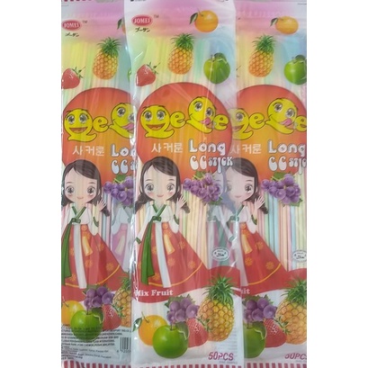 Jomei Long CC Stick Mix Candy 50pcs (HALAL) | Shopee Malaysia