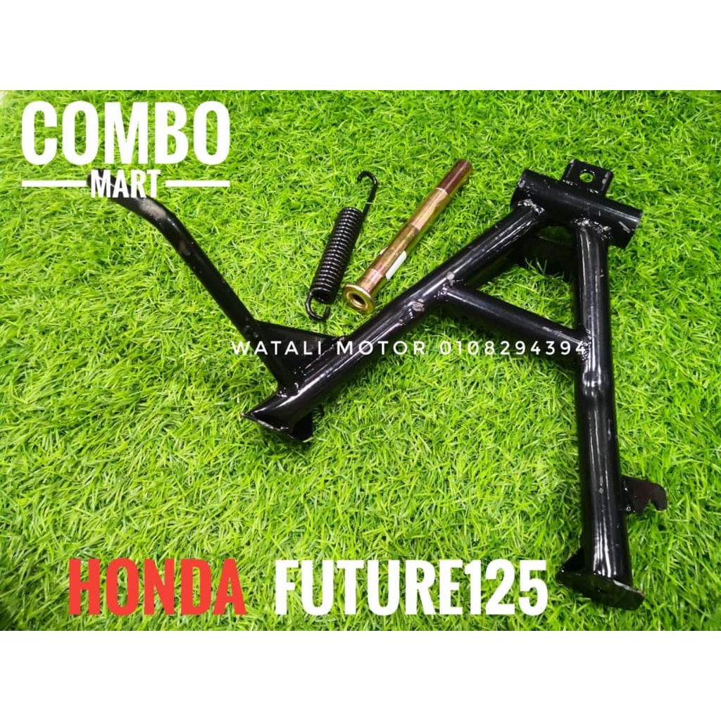 HONDA FUTURE 125 MAIN STAND SET WITH MAIN STAND SPRING AND SHAFT DOUBLE ...