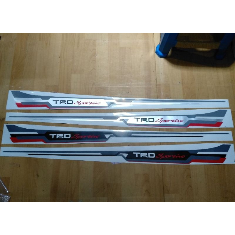Toyota yaris tdr sportivo car door body stickers | Shopee Malaysia