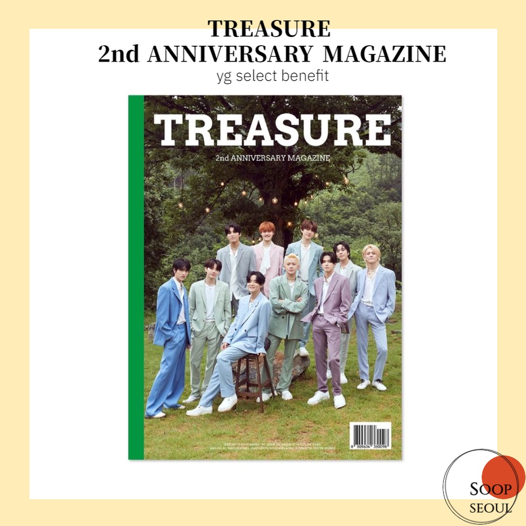 TREASURE 2nd ANNIVERSARY MAGAZINE / treasure book | Shopee Malaysia