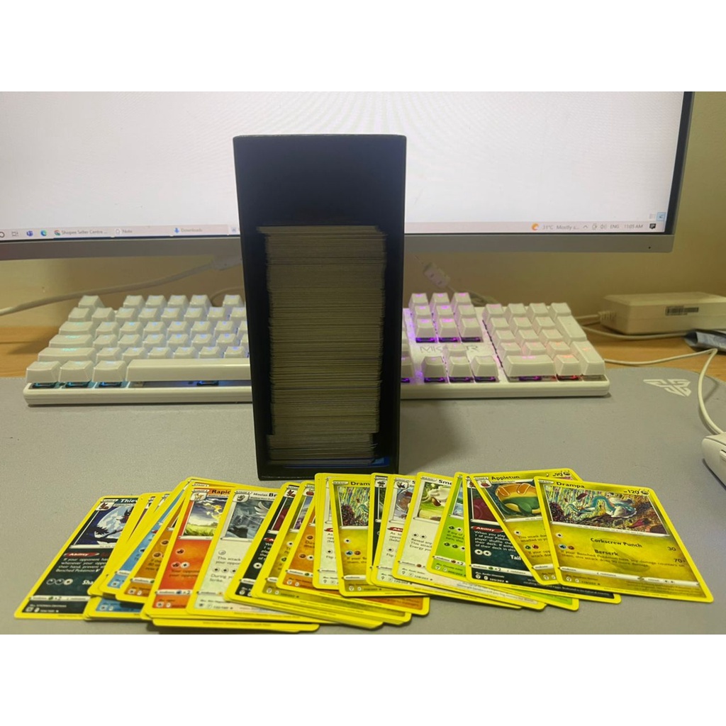 Pokemon PTCG 100% Original Cards Bulk + Holo Rare / #PTCG #Card | Shopee Malaysia