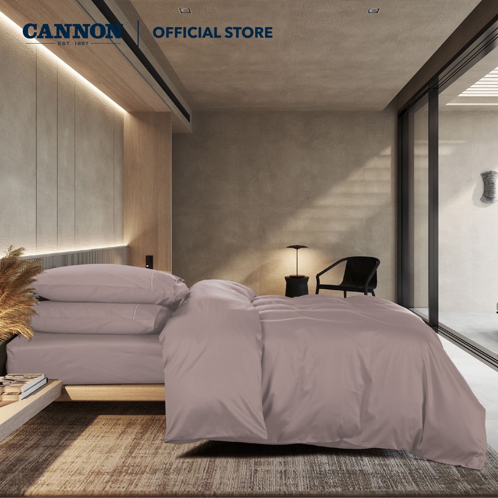 CANNON Morrison Long Staple Cotton Quilt Cover Set |Afanen Bark|950TC ...