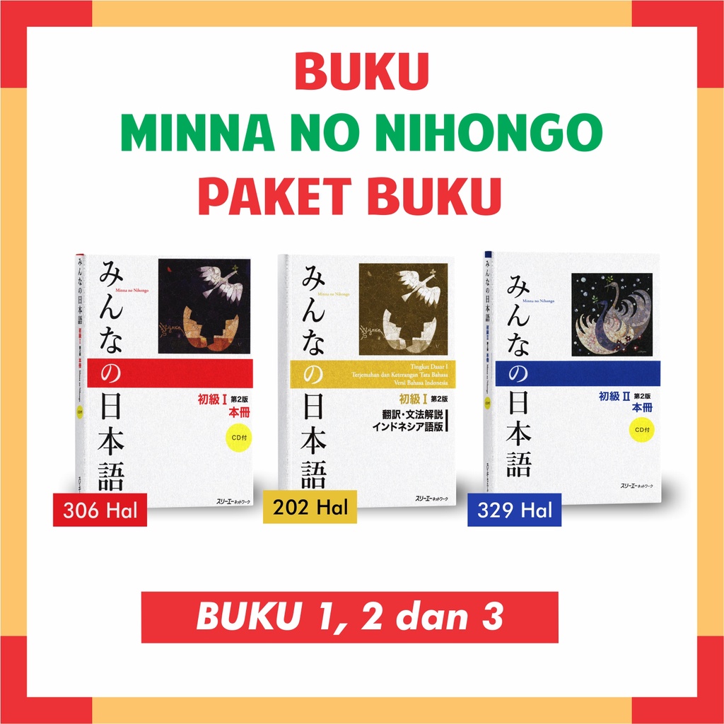 Minna no Nihongo Book Complete Package | Shopee Malaysia