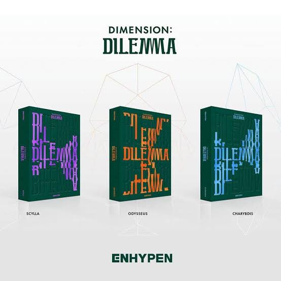 UNSEALED ENHYPEN - Dimension : Dilemma 1st Album (Odysseus/Scylla/Charybdis) | Shopee Malaysia
