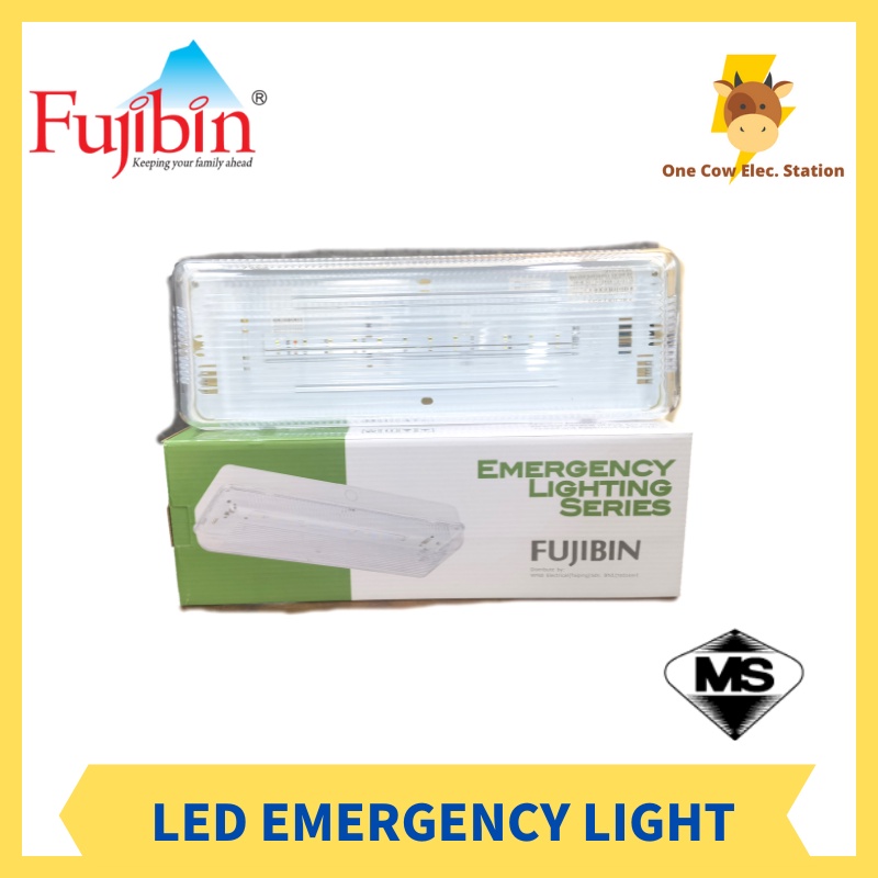 Fujibin LED Surface #Emergency Light KEL 12L-44P(B) | Shopee Malaysia