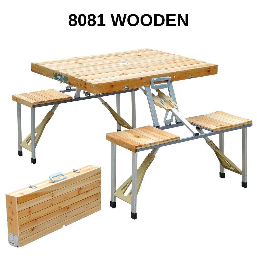 Aluminium Camping Folding Table Picnic Table Outdoor Foldable Table and ...