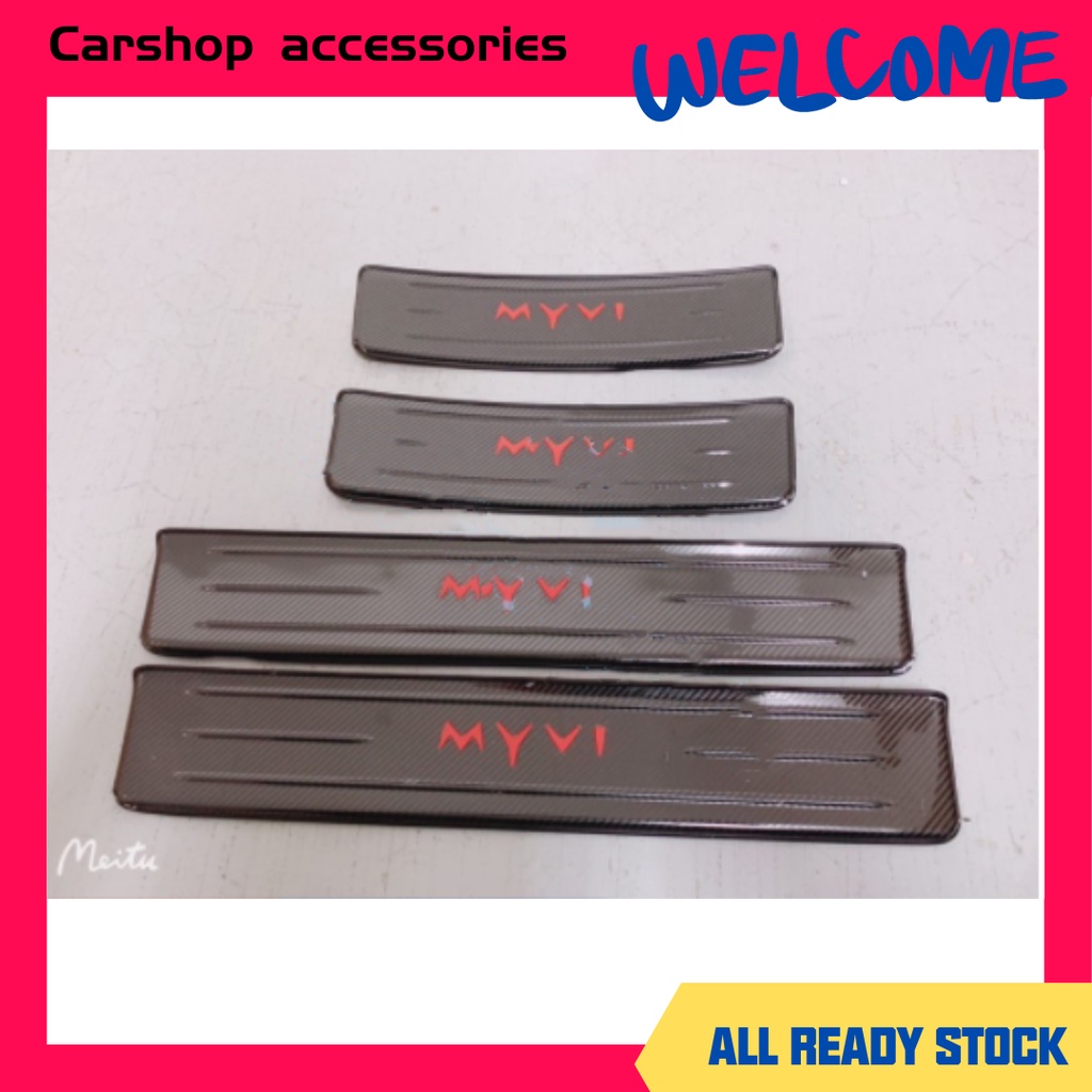 PERODUA MYVI 2017/2021 side sill plate door step side step window step ...