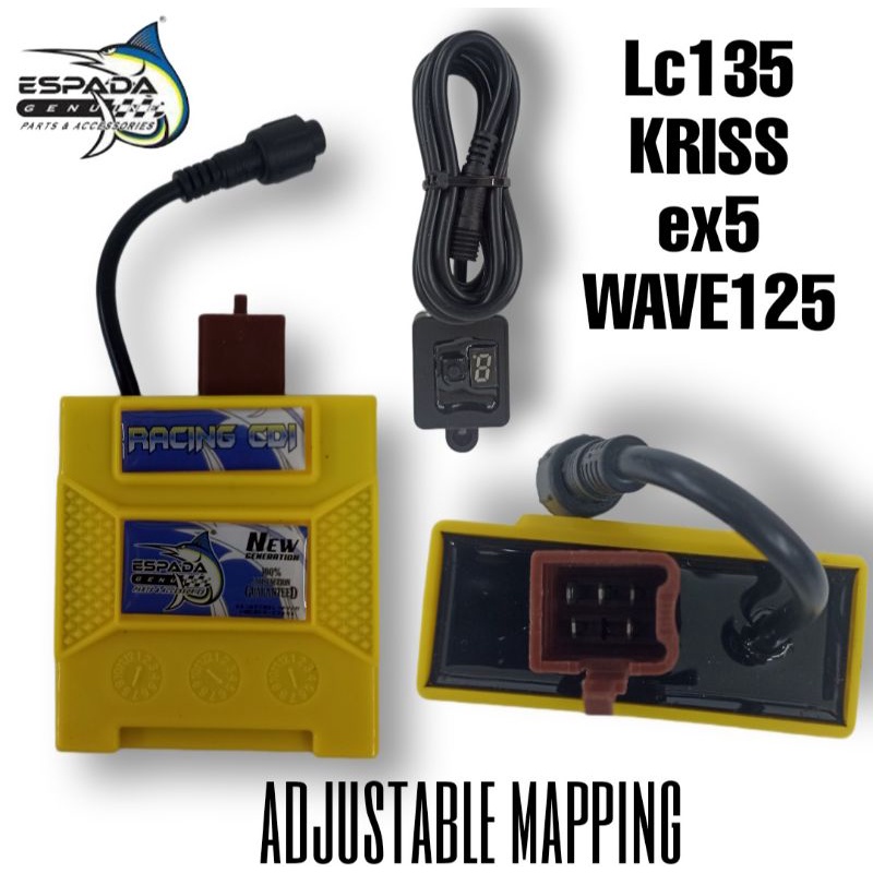 100% RACING ESPADA EX5/KRISS/WAVE125/LC135/ LC135 9M-II LETUP LETUP ...