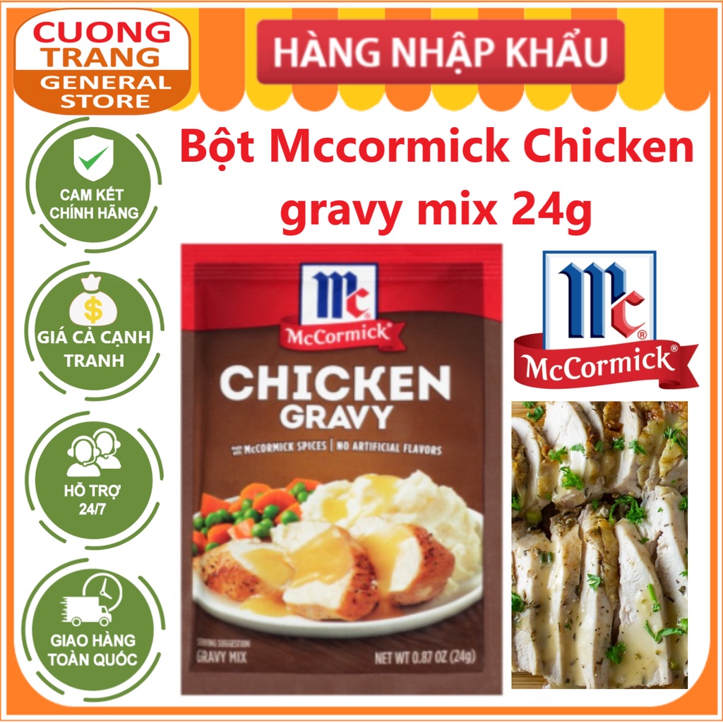 Mccormick chicken gravy mix sauce powder 24g | Shopee Malaysia
