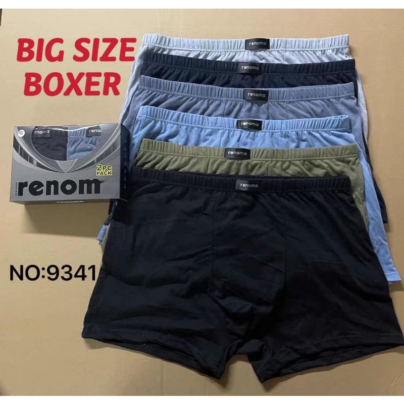 (BIG SIZE) MEN BOXER UNDERWEAR ️2PCS M-6XL SELUAR BOXER LELAKI | Shopee ...