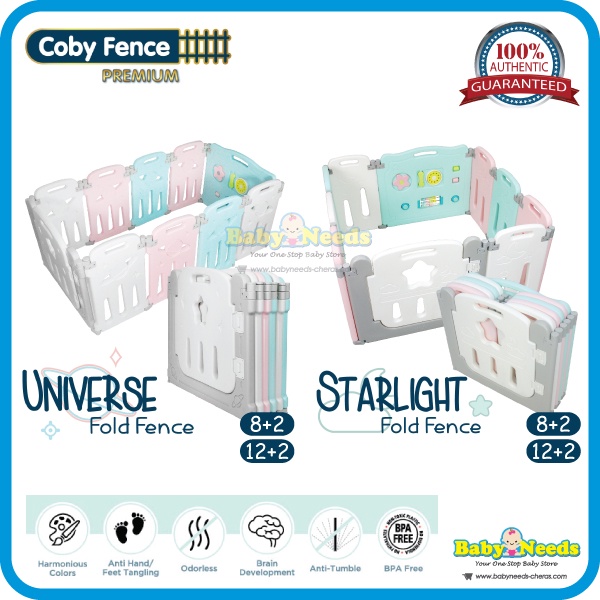 Coby Haus Coby Premium Foldable Baby Play Fence | Shopee Malaysia