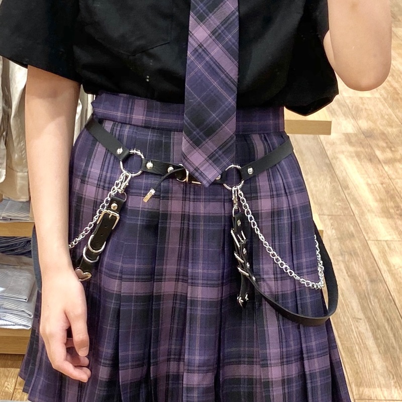 jk Waist Chain 22581 Multi-Purpose Female Cool Strap Dark Hip Hop All ...