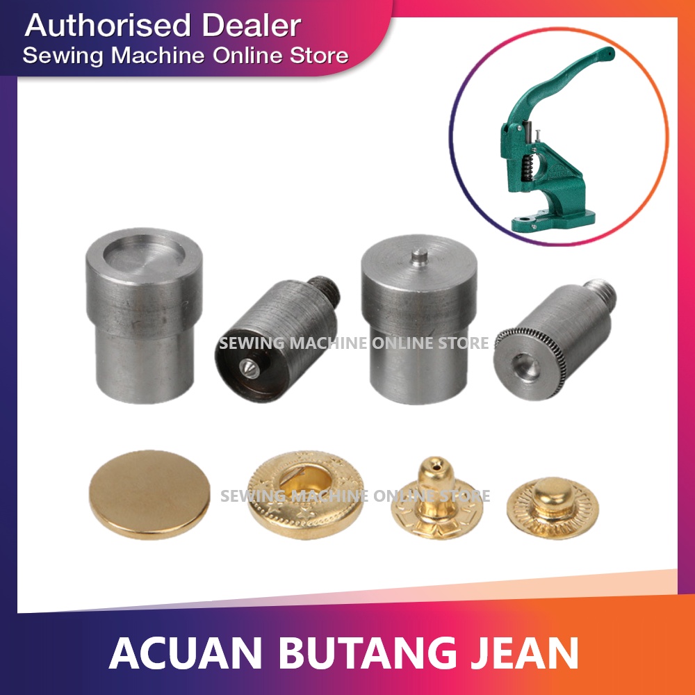 🔥READY STOCK🔥 Mould Metal Snap Jean Button Acuan Butang Jeans Butang ...