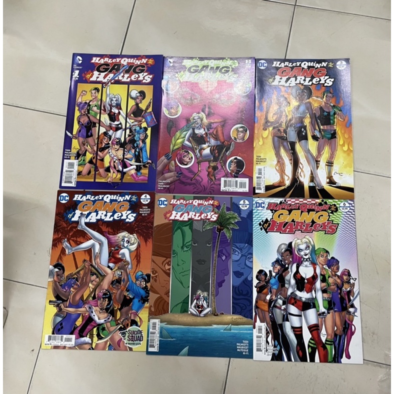 Harley Quinn and her Gang of Harleys #1-6 Complete Series Set 2016 DC ...